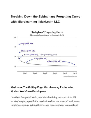 Breaking Down the Ebbinghaus Forgetting Curve with Microlearning ...