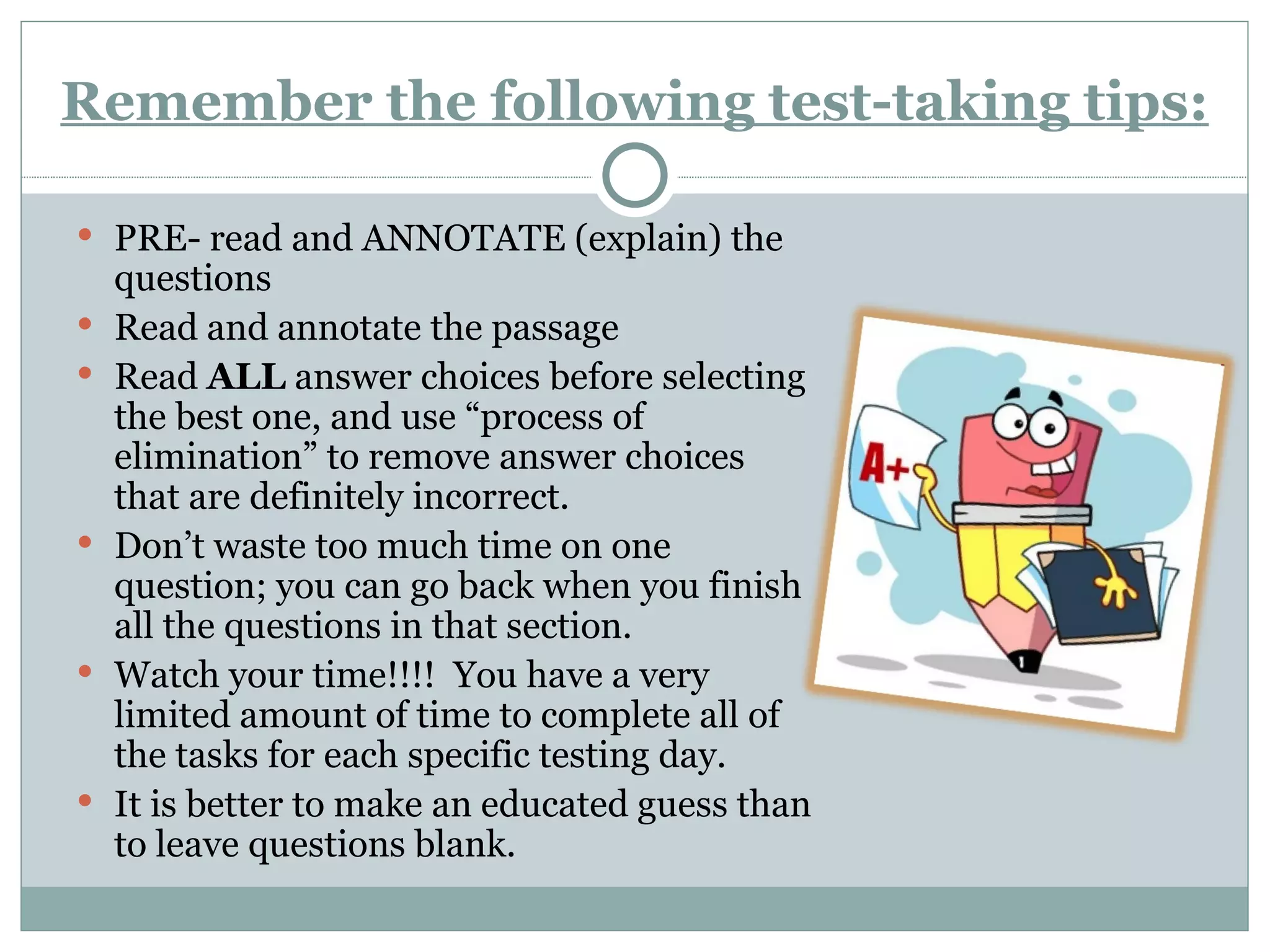Breaking down the nys ela exam 1 | PPT | Educational Assessment | Education