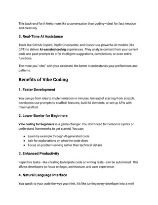 Prompt-Based Programming with Vibe Coding Explained | Bluebash | PDF