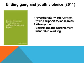 BREAKING FREE - Gangs and Desistance | PPT