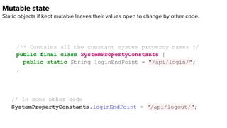 Breaking free from static abuse in test automation frameworks and using ...