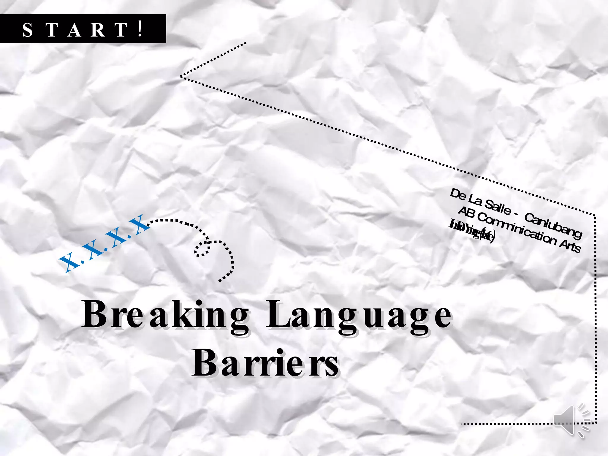 Breaking language barriers kate | PPT