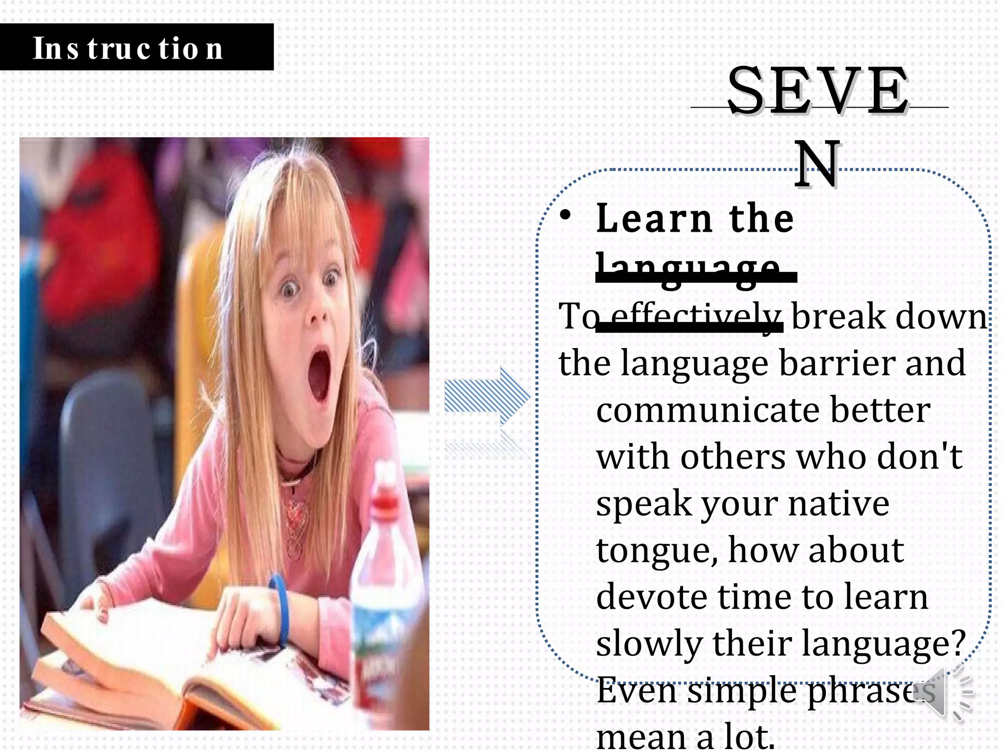 Breaking language barriers kate | PPT