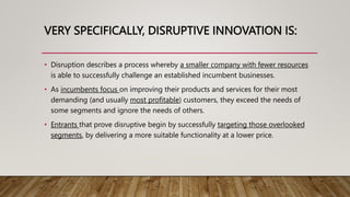 Breaking myths around disruptive innovation.pptx | Free Download