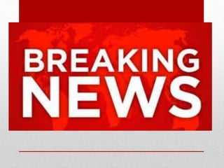 Breaking news vs. Flash News | PPTX