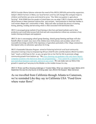 Breaking news first rice grown in tonekoh meta momo division cameroon ...