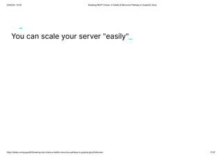 Breaking REST Chains_ A Fastify & Mercurius Pathway to GraphQL Glory.pdf