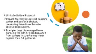Breaking stereotypes based on gender and power | PPTX