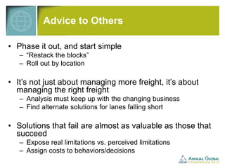 CSCMP 2014 Breaking the Barrier to a Lower Cost Inbound Logistics ...