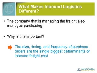 CSCMP 2014 Breaking the Barrier to a Lower Cost Inbound Logistics ...