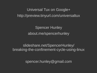 Breaking The Confinement Cycle Using Linux | PDF | Operating Systems ...