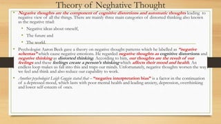 How to Break the cycle of negative Thoughts | PPT