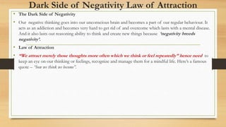 How to Break the cycle of negative Thoughts | PPTX