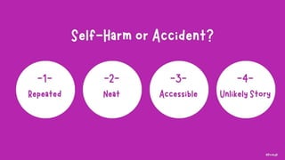 Breaking the Cycle of Self-Harm | PPTX