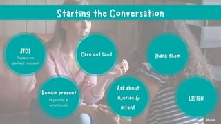 Breaking the Cycle of Self-Harm | PPTX