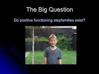 Breaking through the “cinderella bias” barrier stepfamily relationships ...