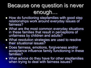 Breaking through the “cinderella bias” barrier stepfamily relationships ...