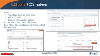 Finit - Breaking Through the Cloud Part II: FCCS, Closing in on Full Parity with HFM | PDF