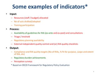 Improving Evidence-Based Policy Making through RIA | PPT