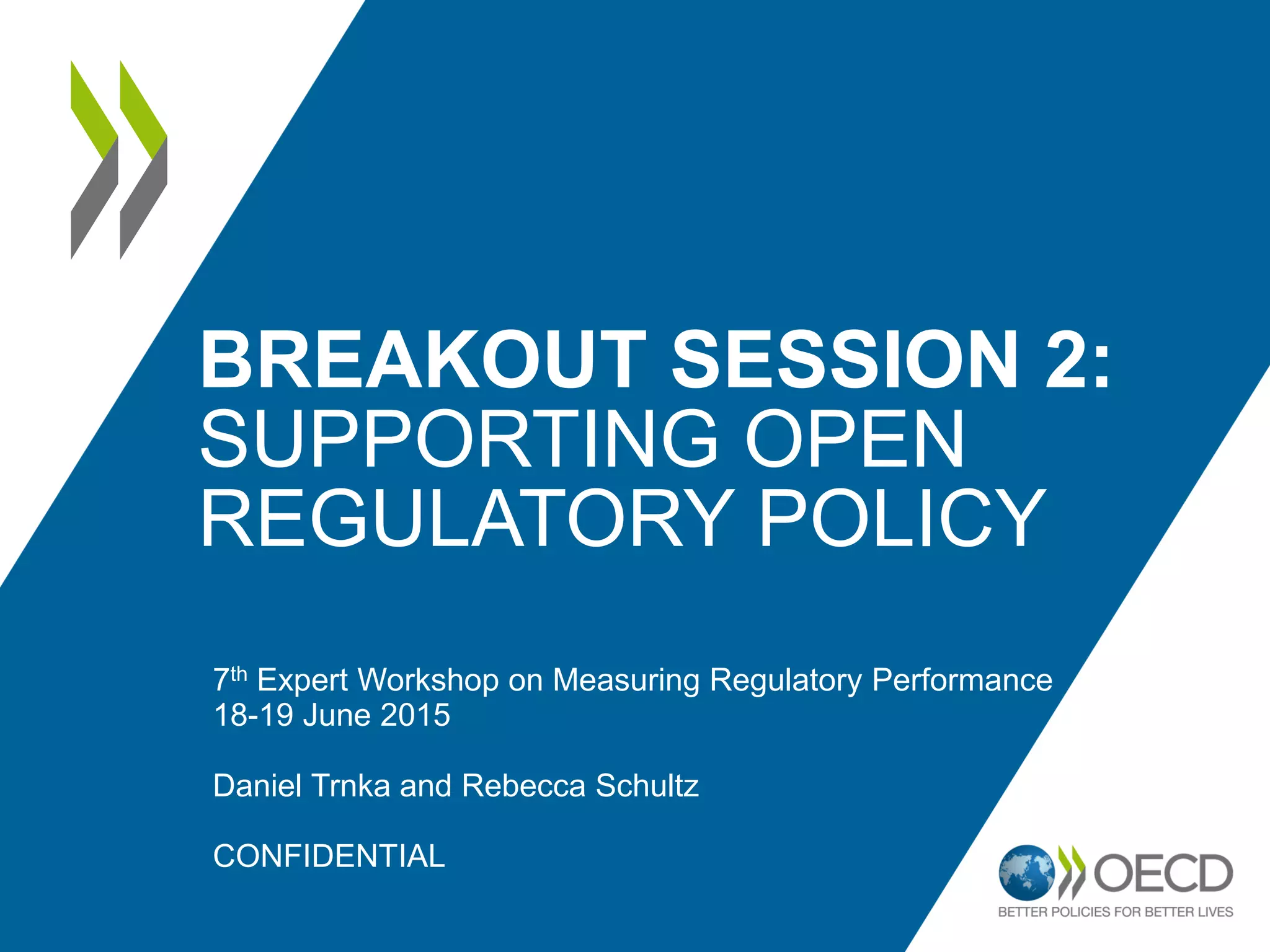 Supporting open regulatory policy | PDF