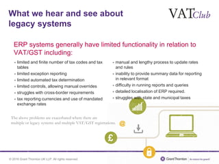 VAT Club: New ERP - VAT considerations | PPTX