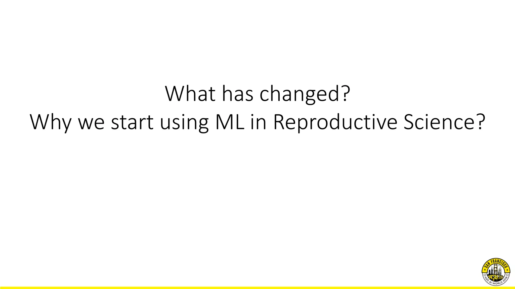 Oleksii Barash, Reproductive Science Center of Bay Area - Machine Learning in Reproductive ...