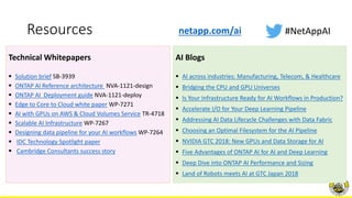 Sundar Ranganathan, NetApp + Vinod Iyengar, H2O.ai - Driverless AI ...