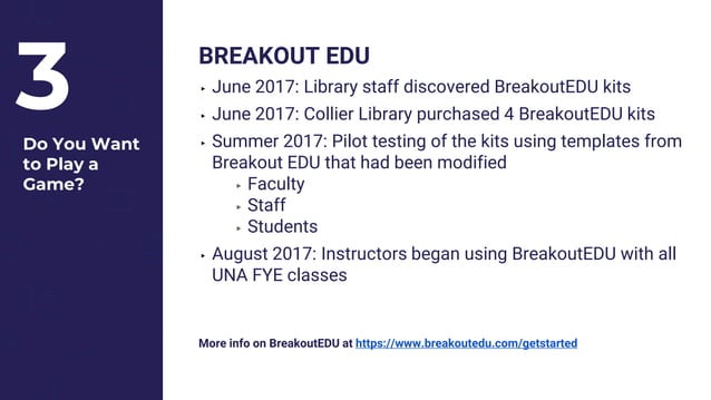 Breaking out of Boring Scavenger Hunts: Using an Escape Room to teach ...