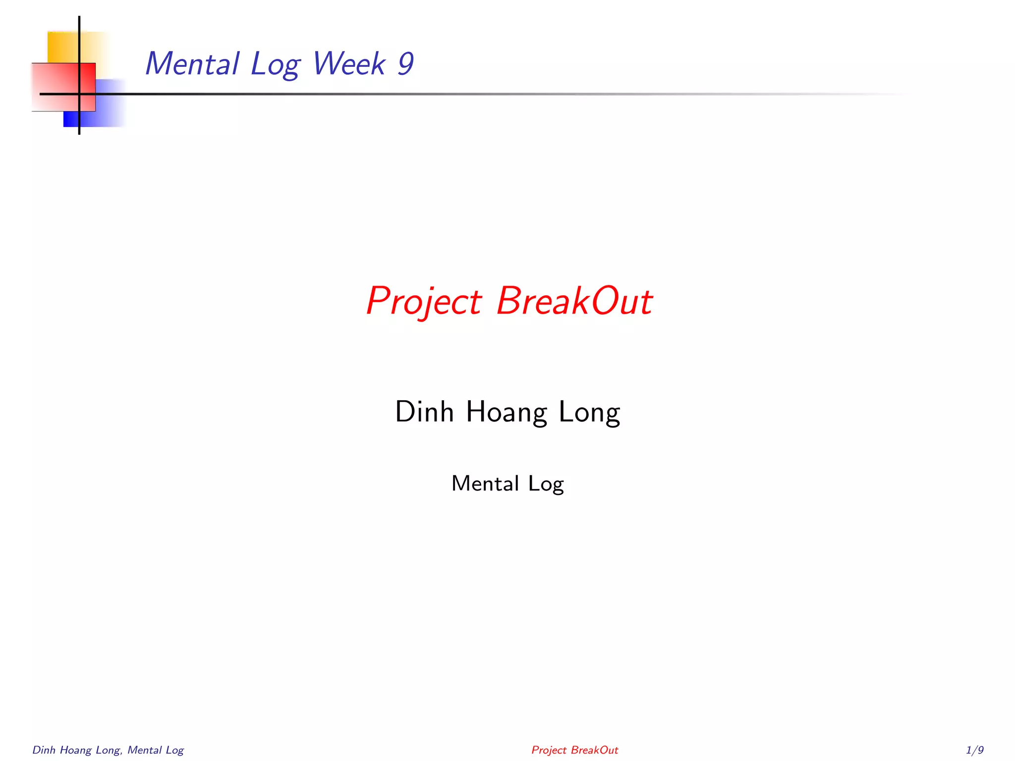 Break out game | PDF