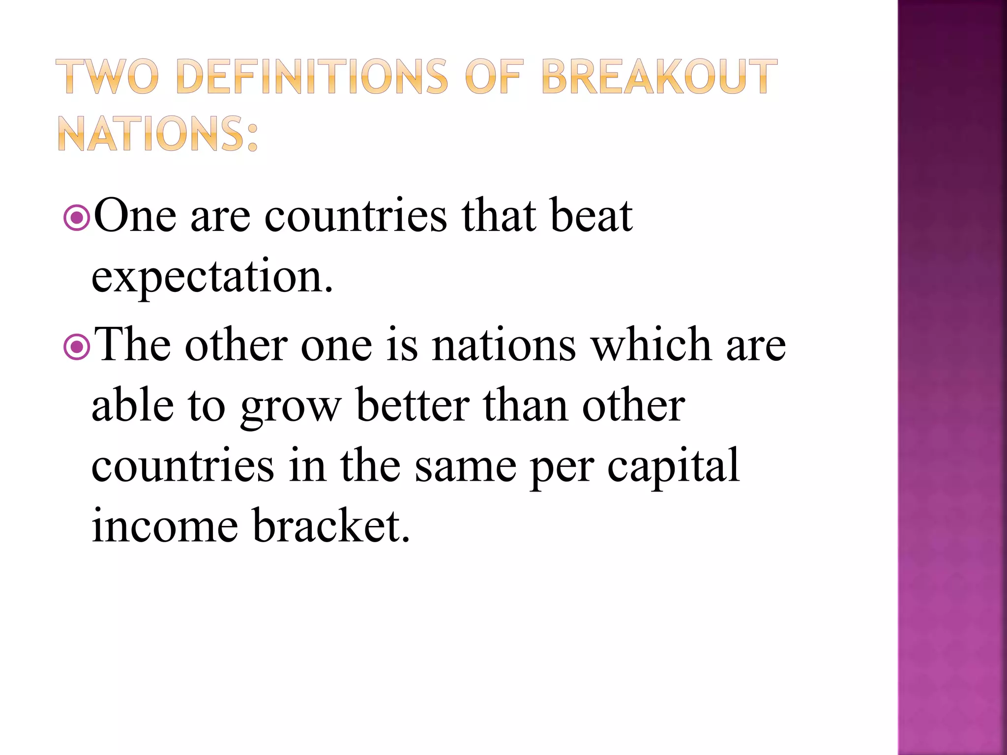 Break out nation | PPT