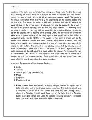 Study Of Bleeding Breakout In Thin Slab Caster | DOCX