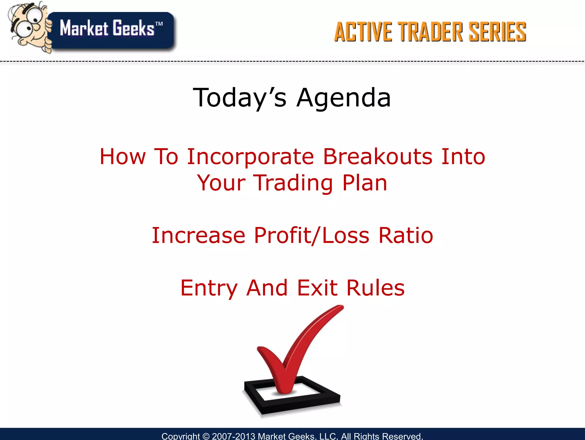 Breakout trading strategies | PDF