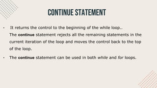 Break,Pass and Continue.pptx