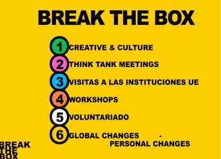 Break the box - Bruselas | PDF