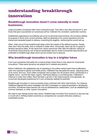 Breakthrough Innovation | PDF