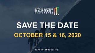 Breakthrough Conference 2019 Recap | PPT