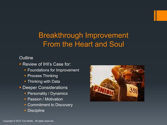 Breakthrough improvement from the heart and soul | PPTX | Business ...