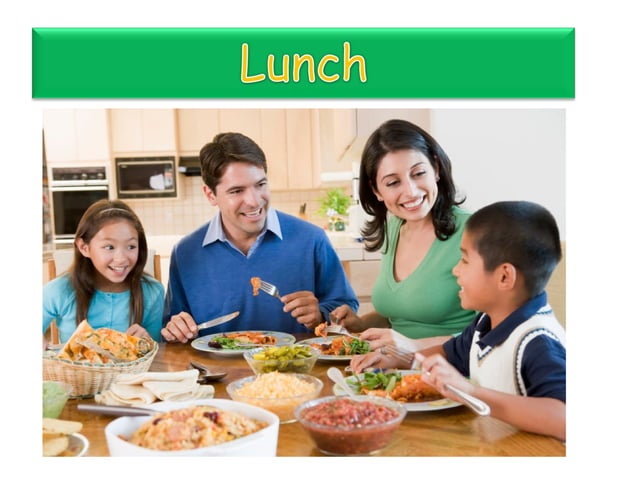 Three meals a day | PPT