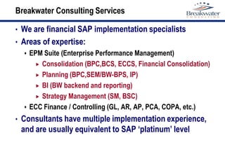 Breakwater Consulting BPC | PDF | Business Accounting & Finance | Business