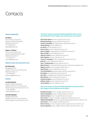 CRE Outlook - Deloite | PDF