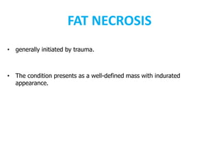 BREAST: NON-NEOPLASTIC CONDITIONS | PPT