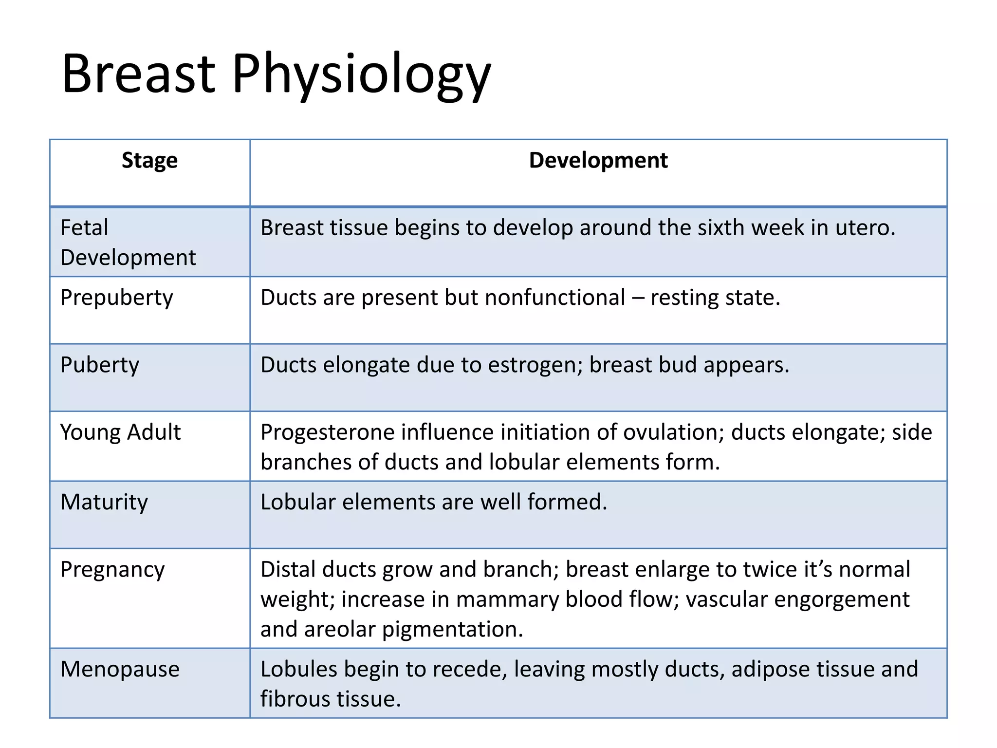 Breast anatomy&physiology | PPSX