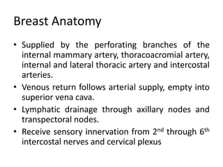 Breast anatomy&physiology | PPSX