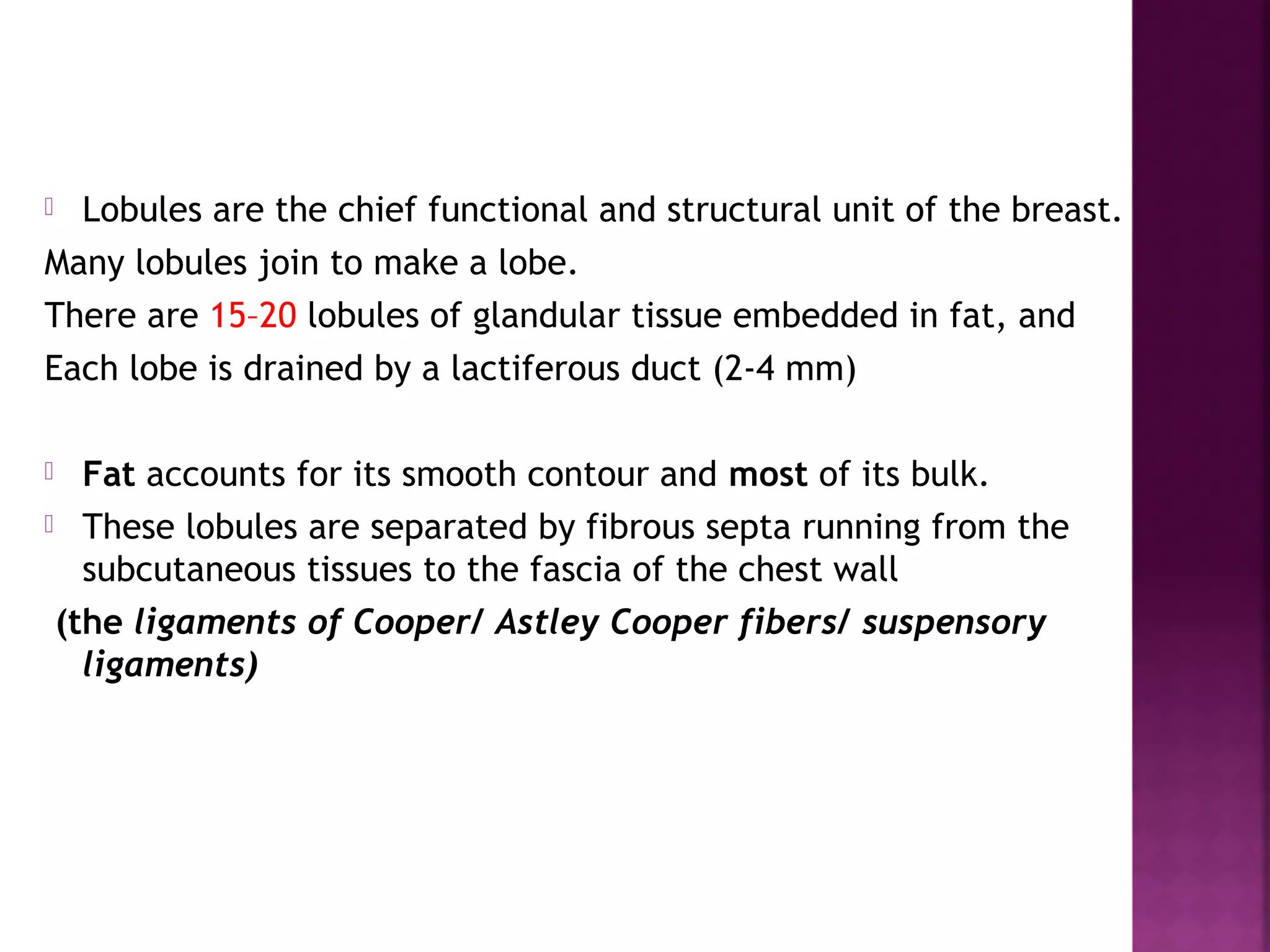 Surgical Anatomy of Breast and Approach to Breast Carcinoma | PPT
