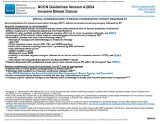 NCCN Clinical Practice Guidelines in Oncology (NCCN Guidelines®) Breast ...