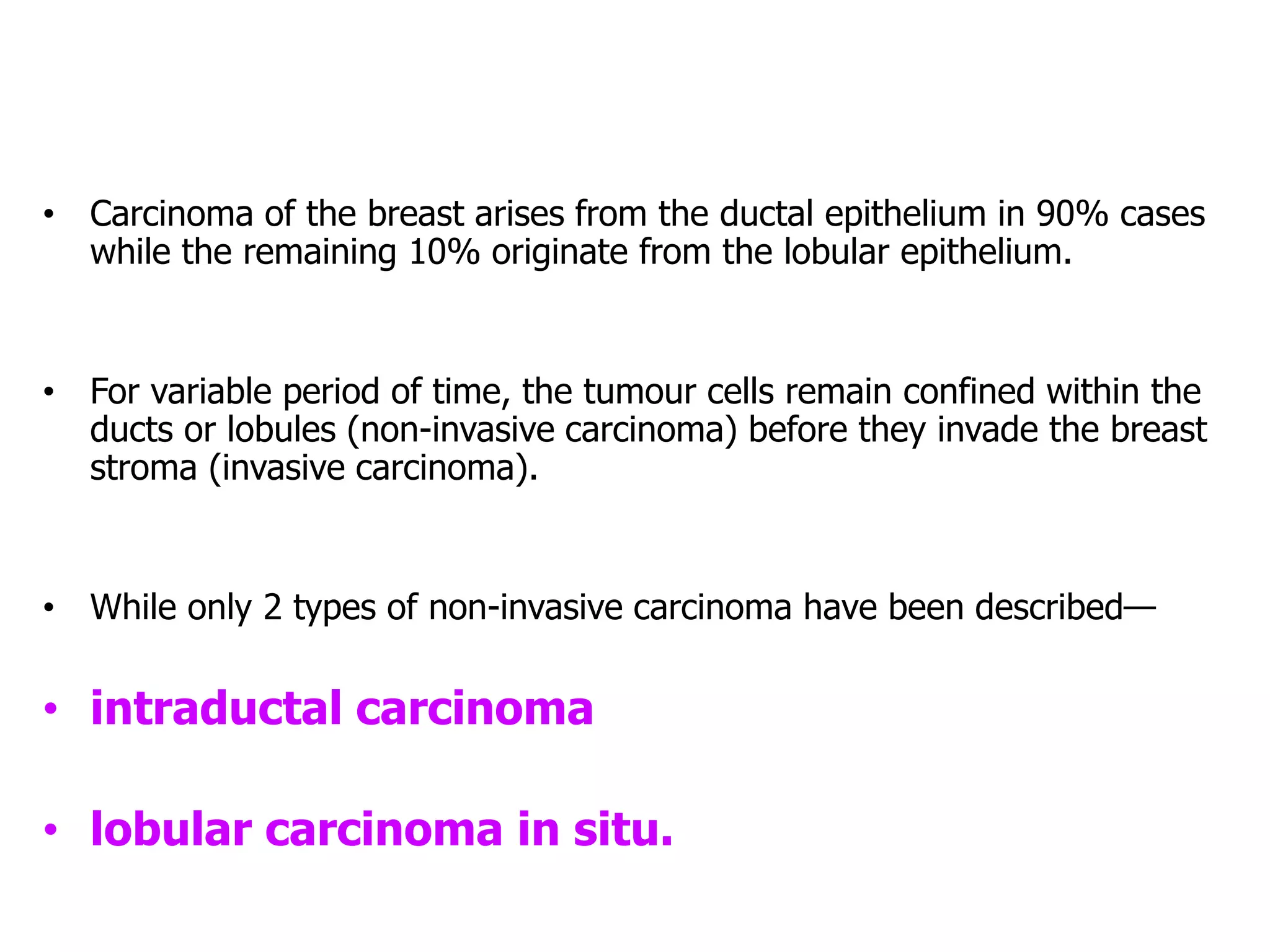 CARCINOMA OF THE BREAST | PPTX