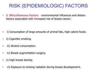 CARCINOMA OF THE BREAST | PPTX