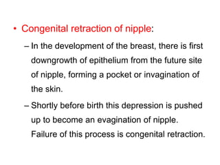 Breast - Anatomy and Phsiology with Congenital anomalies - Dr ...