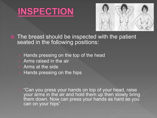 Clinical Breast Exam Technique