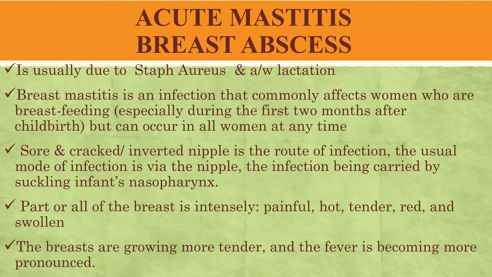 Breast- introduction, benign diseases and carcinoma breast | PDF